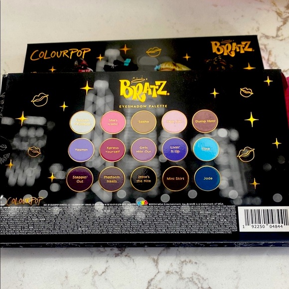 Colourpop | Makeup | Colourpop Red And Blue Eyeshadow Palette | Poshmark